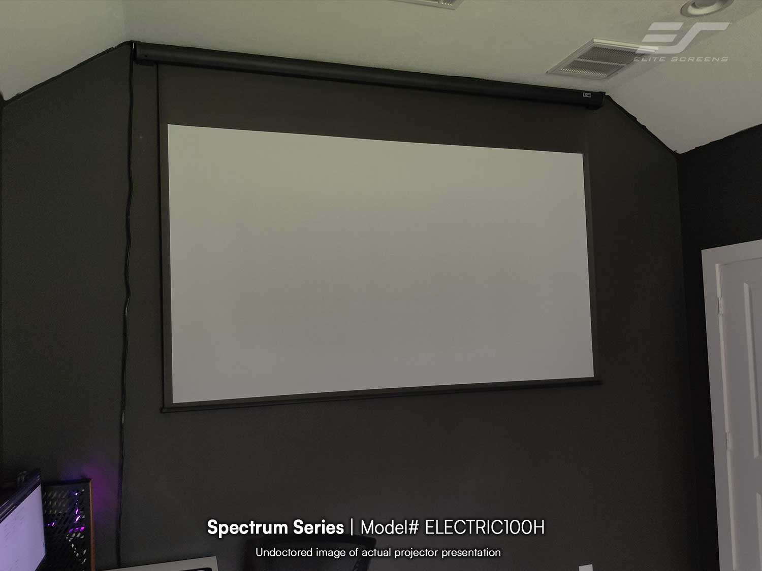100" Spectrum Electric Motorized Projection Screen – Shop Elite Screens
