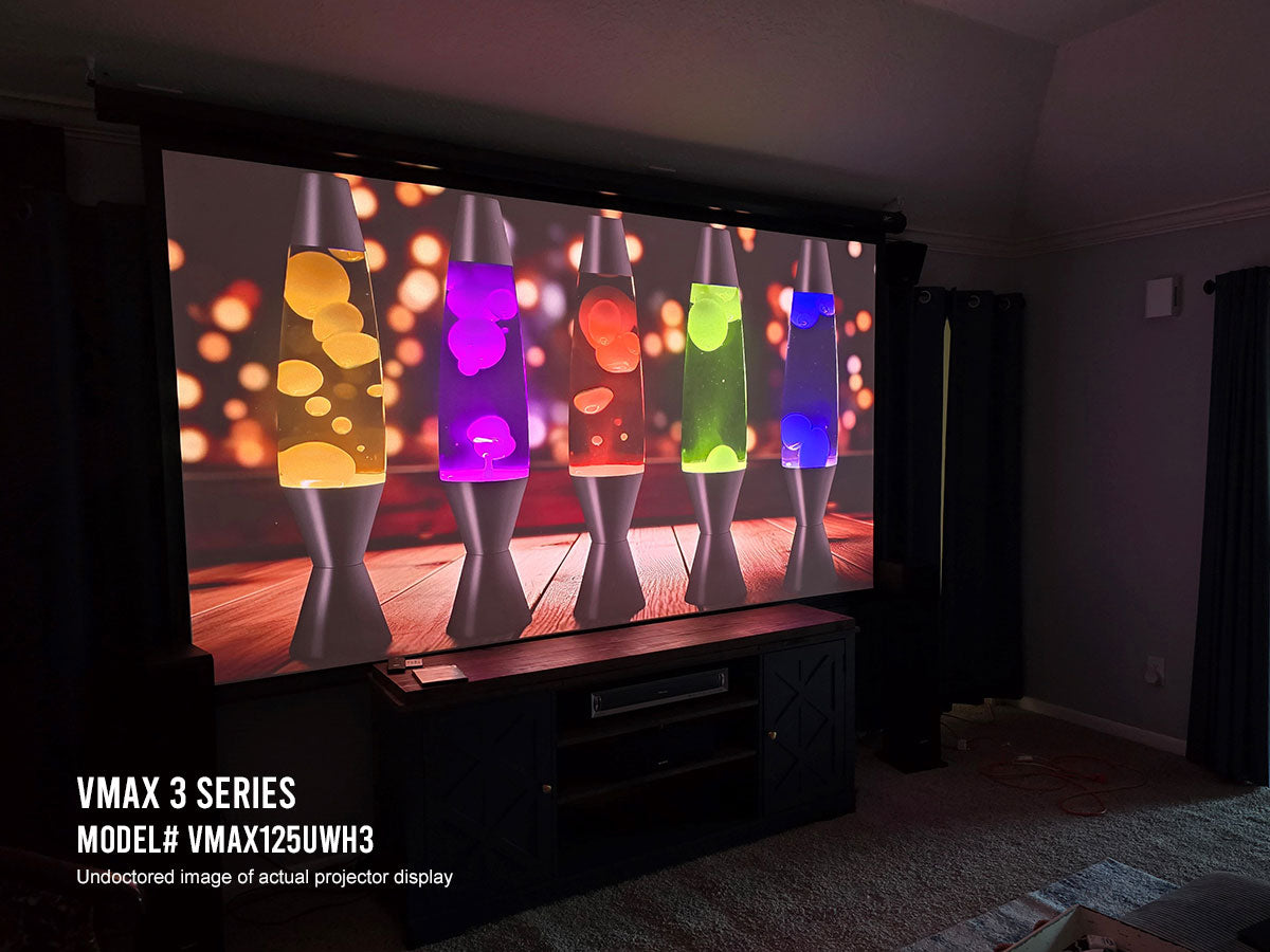 125" VMAX 3 Electric Motorized Projection Screen | Home Theater – Shop ...