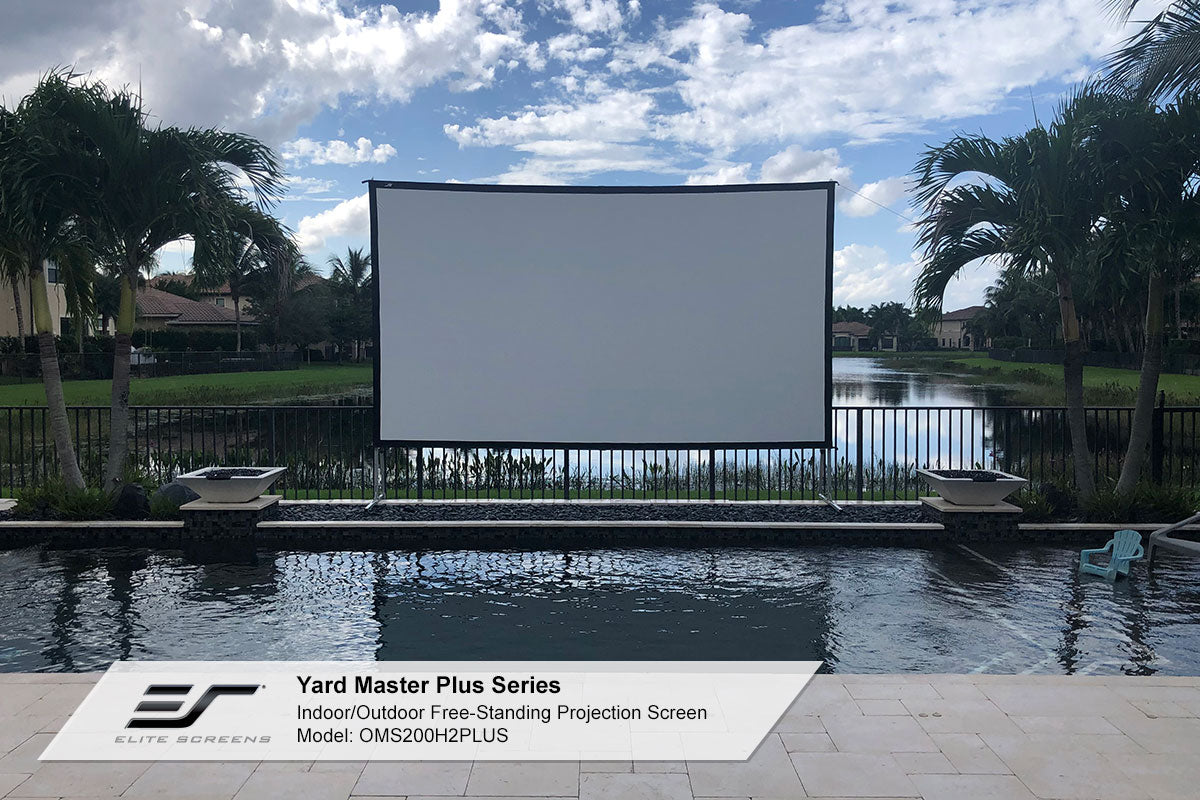 200" Yard Master Plus Large Portable Outdoor Folding-frame Screen | Po ...