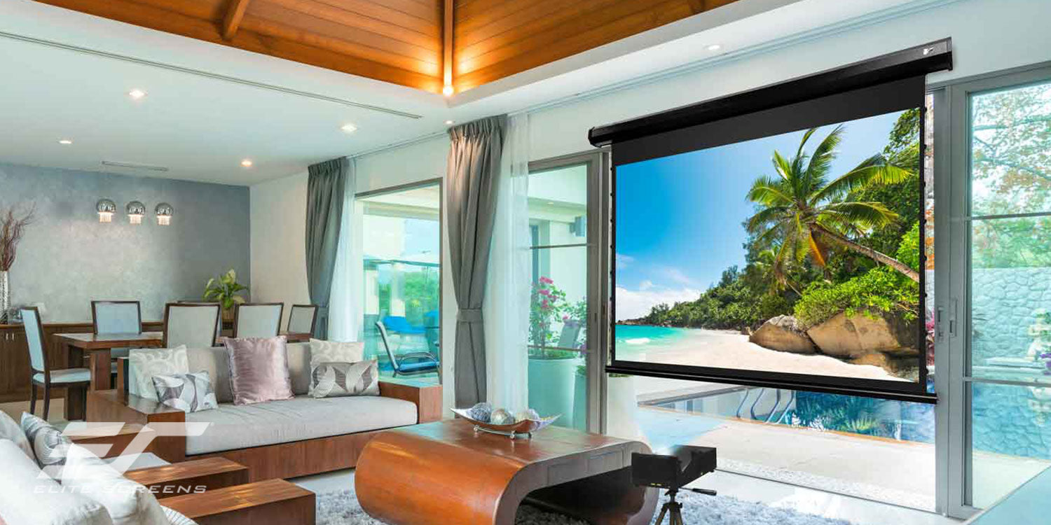 Shop Rear Projection Screens Today! – Shop Elite Screens