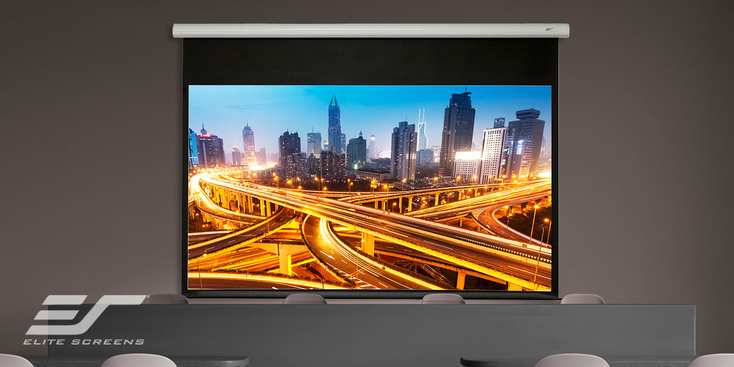 Shop Electric Screens for Wall or Ceiling – Shop Elite Screens
