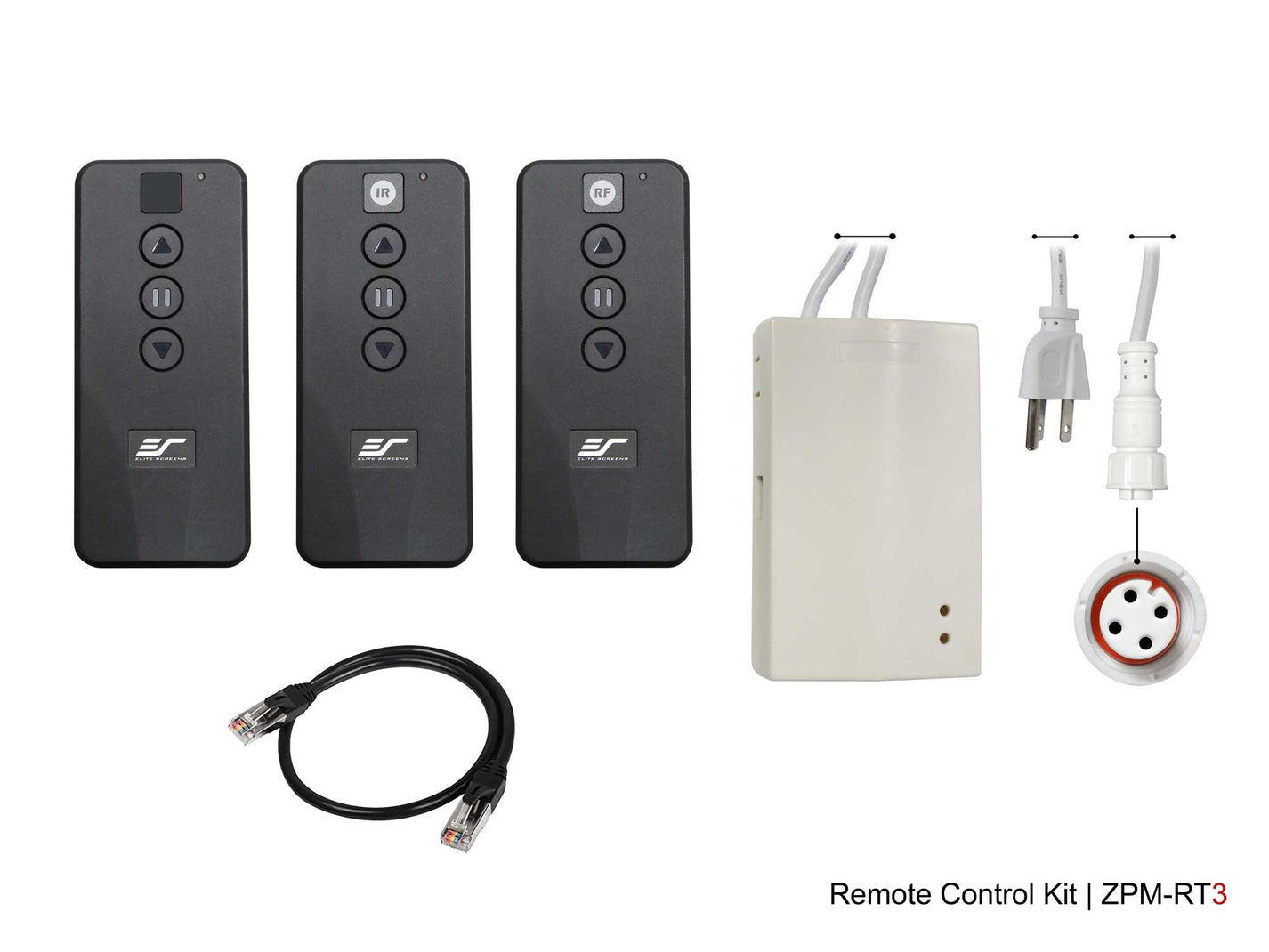 [Elite Screens] Remote Control Kit for Spectrum 2 Series | ZPM-RT3 ...